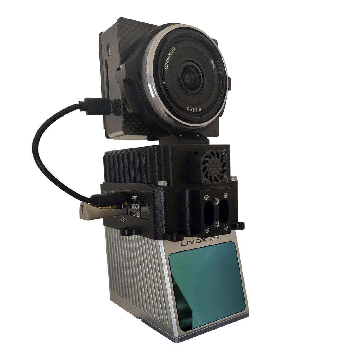 Laser LIDAR de cartographie - RESEPI Livox Mid-70 - Inertial Labs, Inc ...