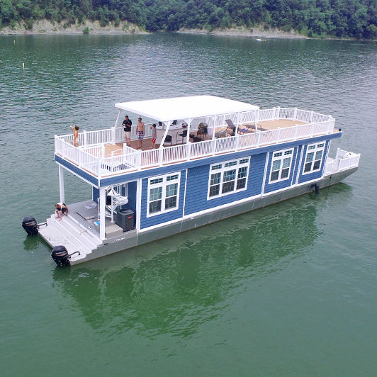 Bateau maison hors-bord - The 5 Bedroom - Harbor Cottage Houseboats