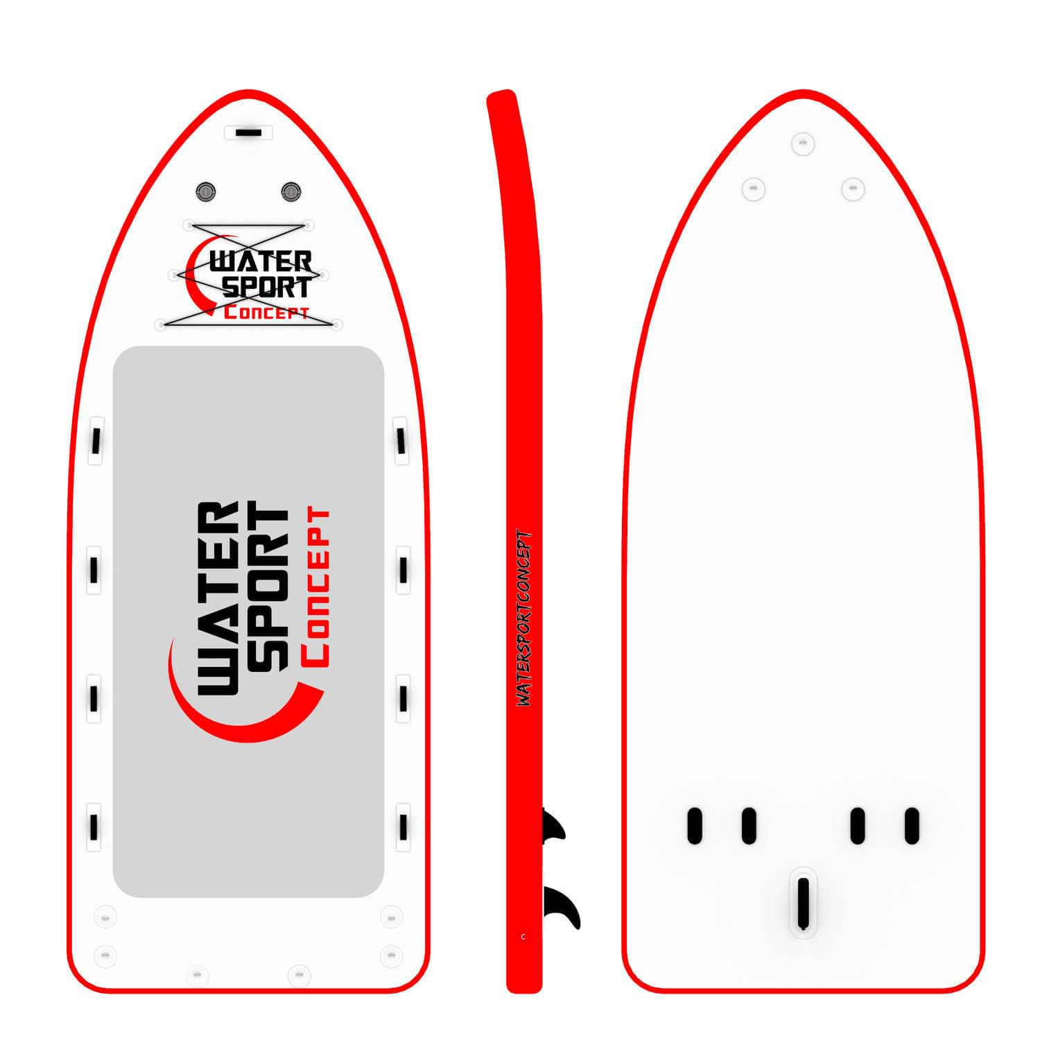 Stand-up paddle géant gonflable - Mega - WATERSPORT CONCEPT - allround ...