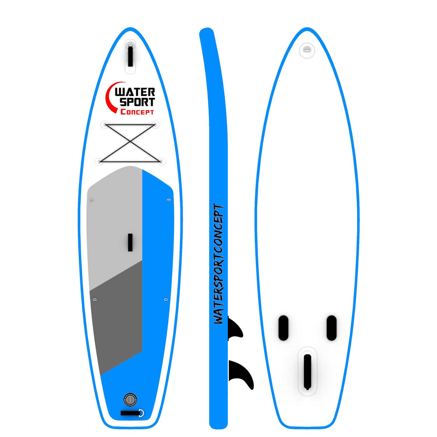 Stand-up paddle gonflable - BLUE FIT 10'6 - WATERSPORT CONCEPT ...
