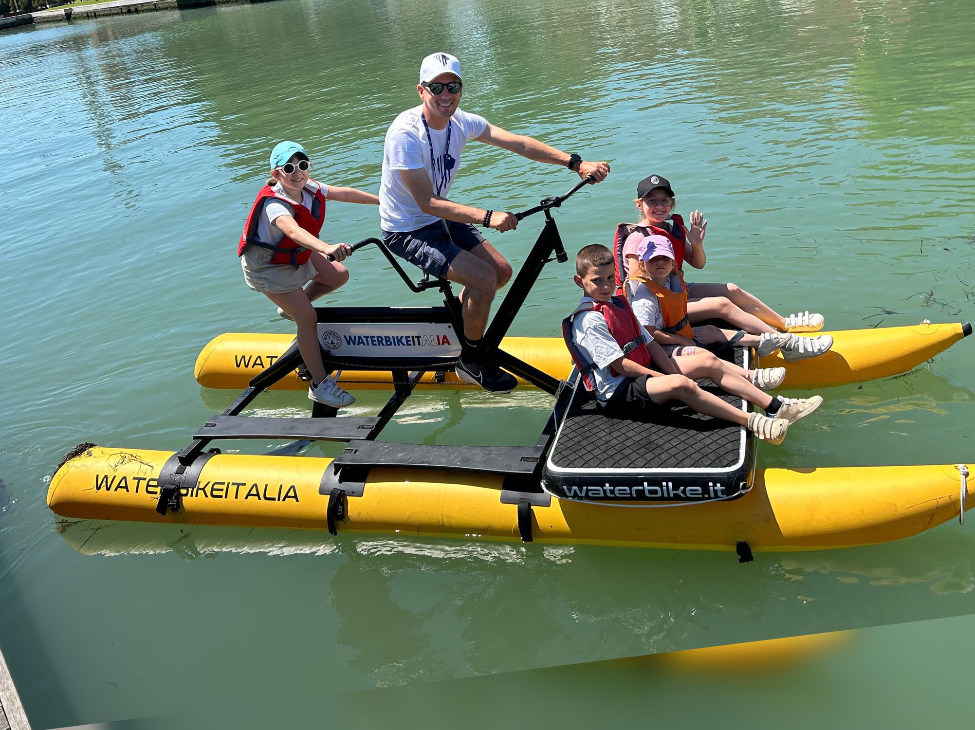 Vélo aquatique tandem - Baloss Tandem Puro - Waterbike Italia srl