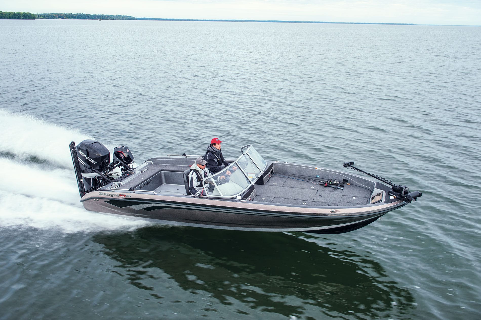 Bass boat hors-bord - 622FS PRO - Ranger Boats - à double console ...