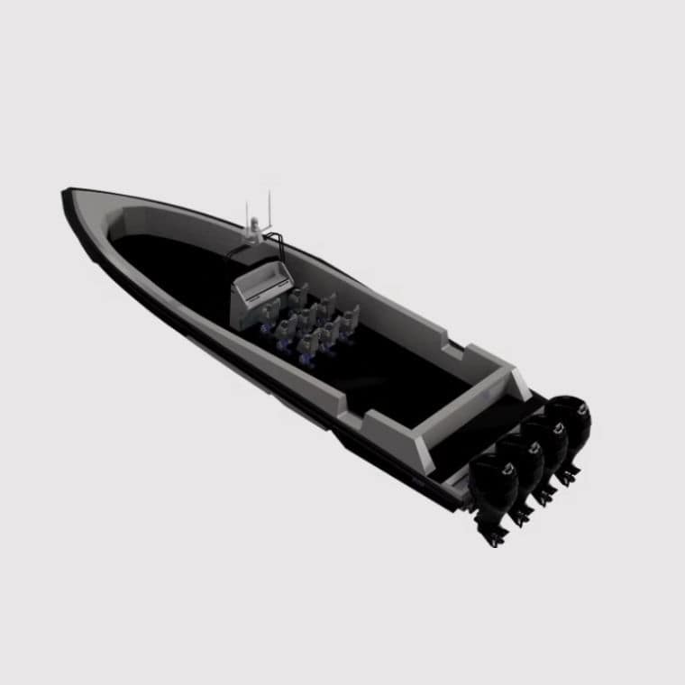Bateau de surveillance - 18 INTERCEPTOR - Arma Craft - hors-bord / en ...