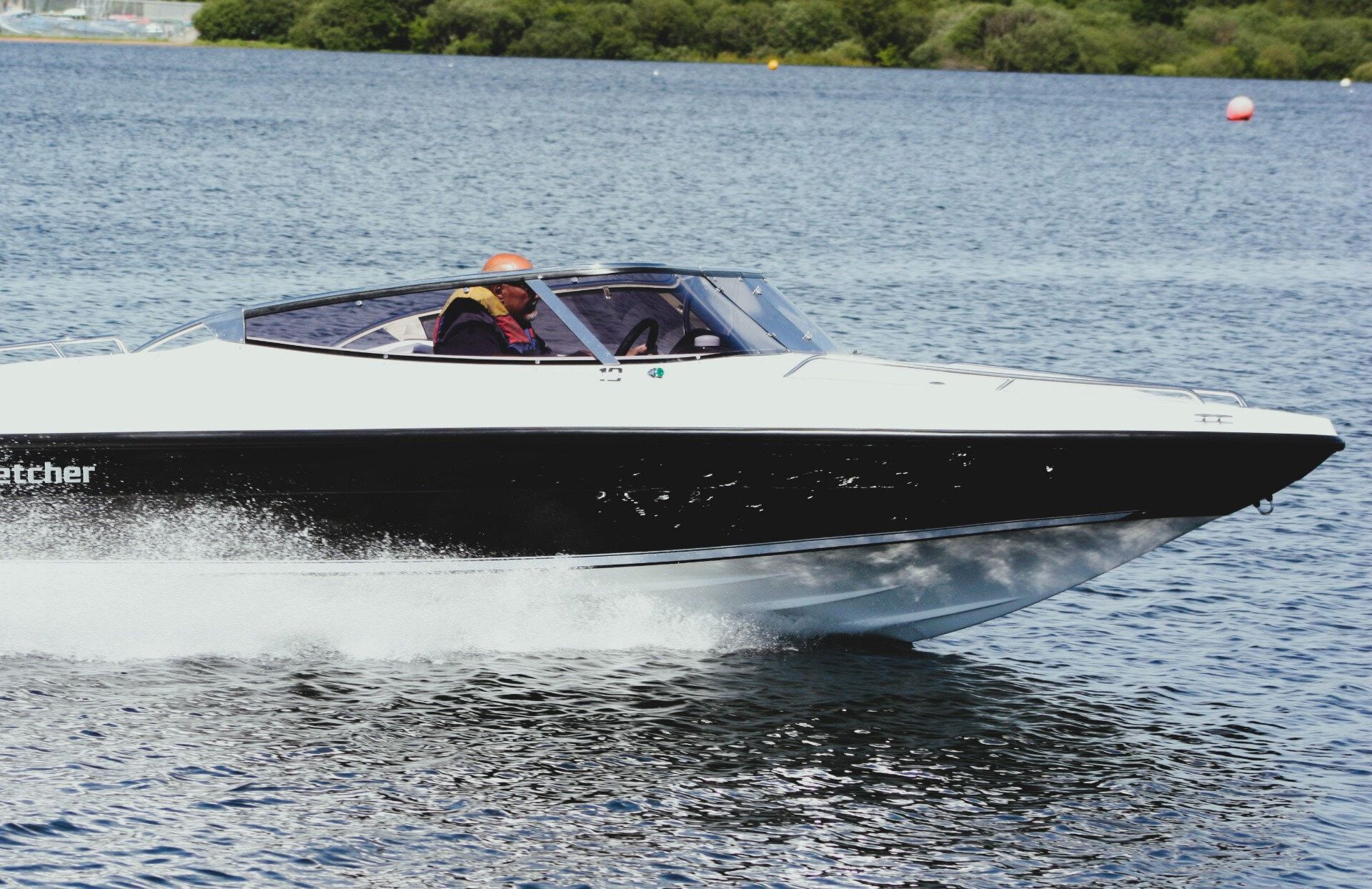 Runabout in-bord - 17 GTS - Fletcher Boats - à double console / bow ...