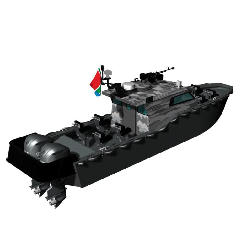 Bateau de surveillance - Blackout 9500 - KND Naval Design - hors-bord ...