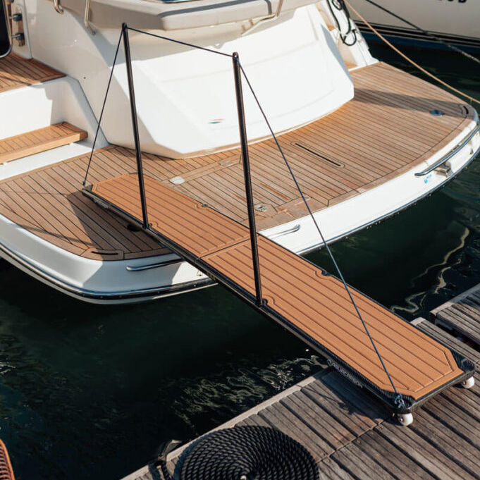 Passerelle pour yacht - EasyWay 240 - Aguacarbon - pour bateau / pour ...