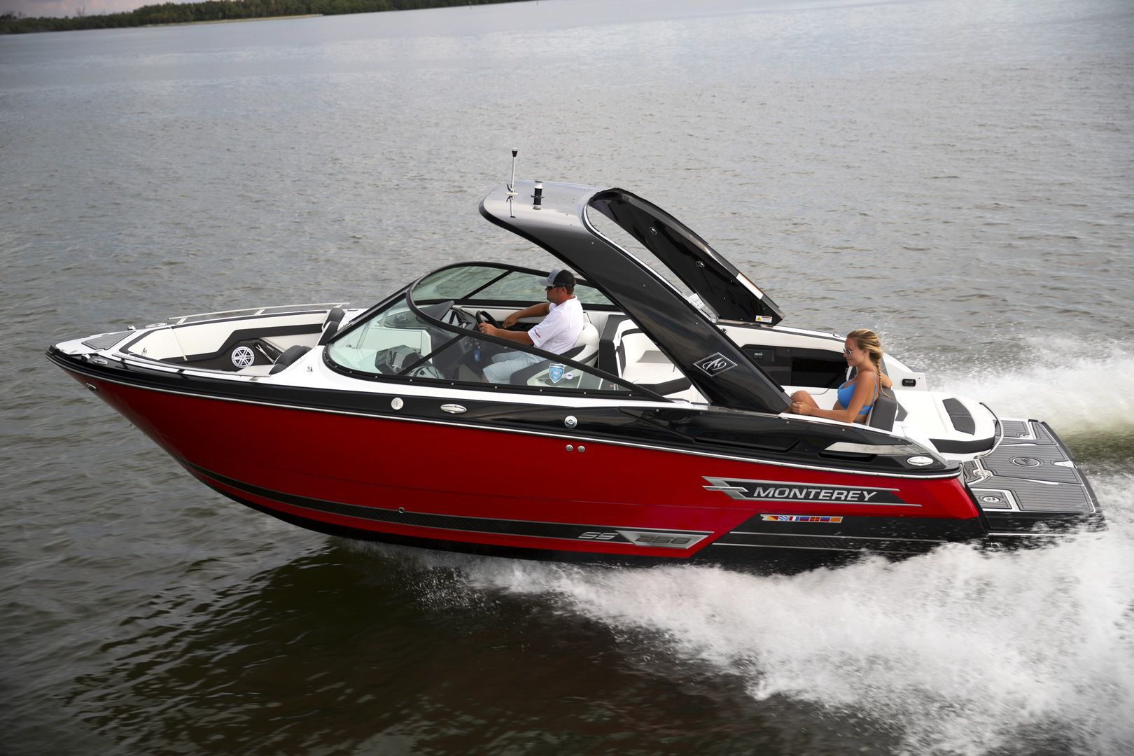 Runabout in-bord - 258SS - Monterey Boats - à double console / bow ...