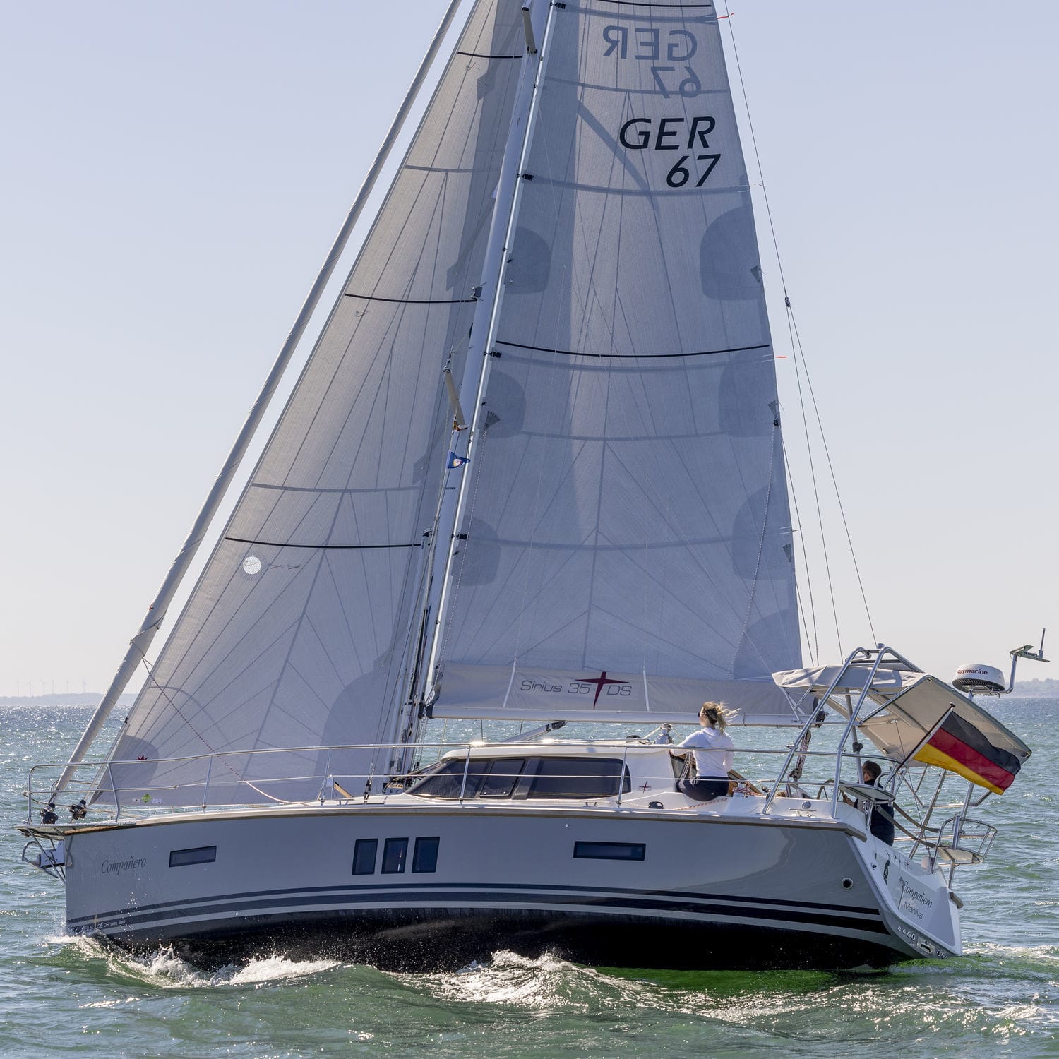 Voilier de croisière - 35DS - Sirius Werft GmbH - 3 cabines / 2 cabines ...
