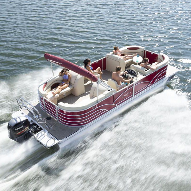 Bateau ponton hors-bord - 820 Cruise - Sylvan Pontoons - max. 9 personnes