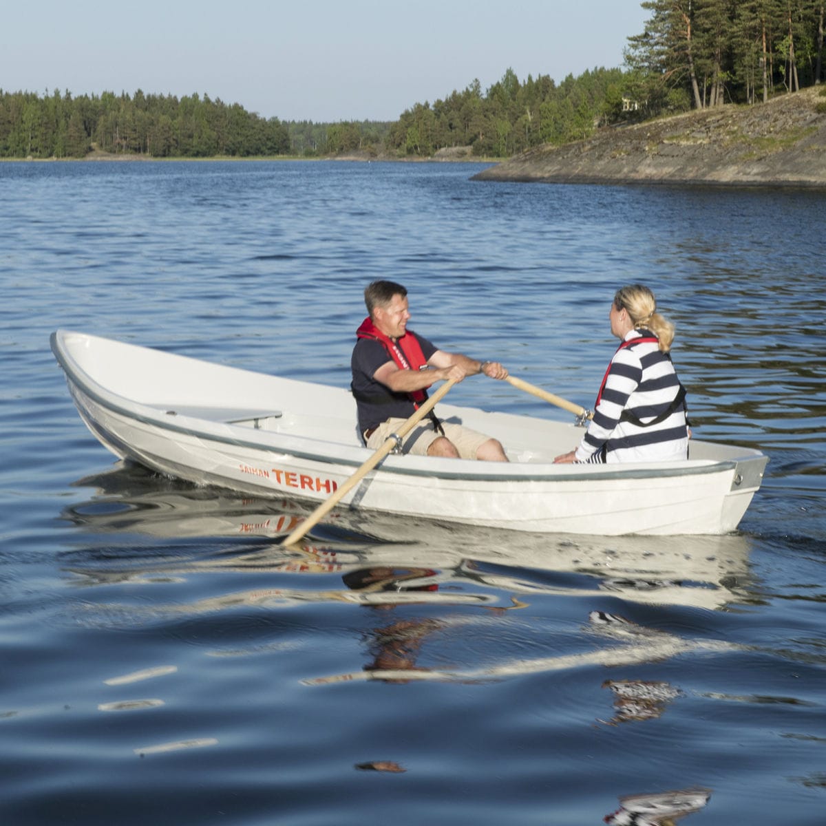 Barque hors-bord - Saiman - Terhi Oy - open / de pêche sportive / max ...