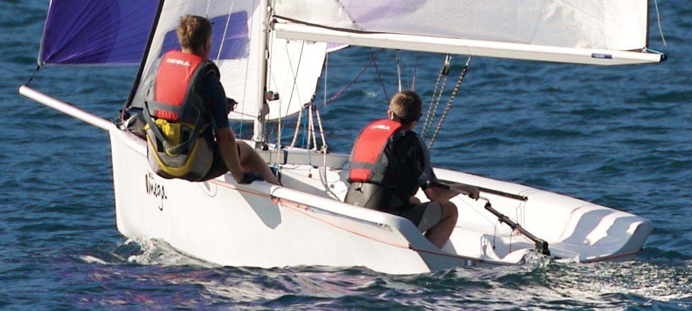 Monocoque / quillard de sport / cockpit ouvert / bout-dehors - Topaz ...