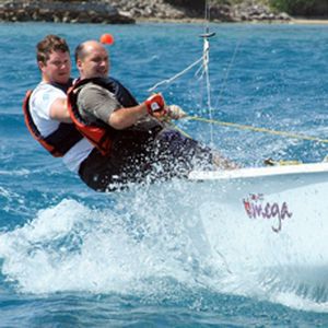 Voilier quillard de sport - Topaz OMEGA - Topper - bout-dehors