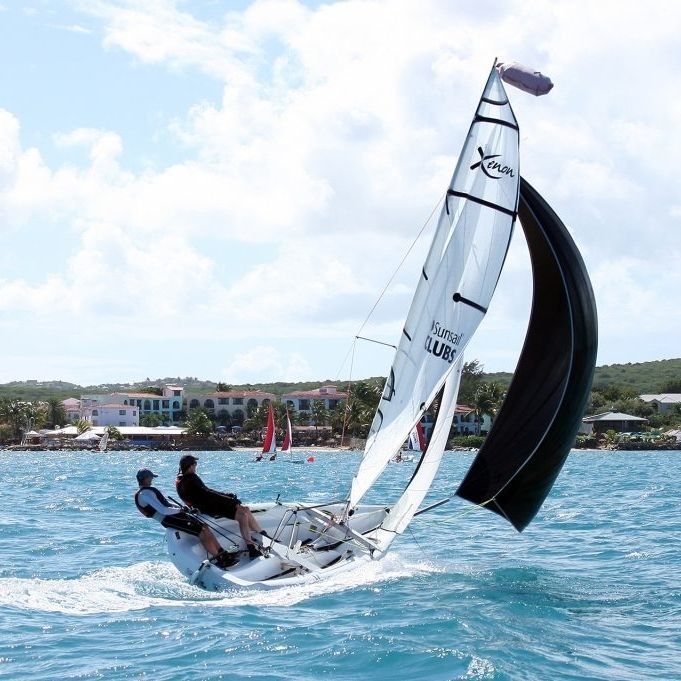 Dériveur double - Topaz XENON - Topper - de loisir / spinnaker asymétrique