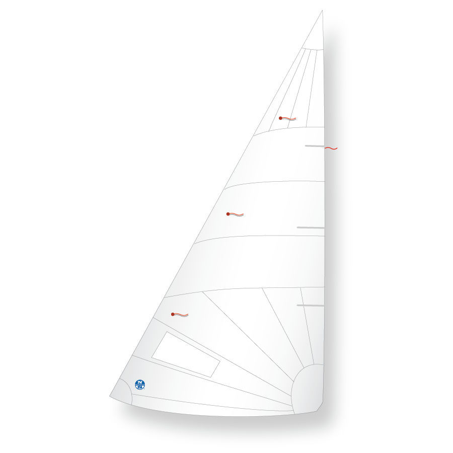 Foc - J-13 - North Sails Sailmaking - pour voilier monotype / en ...