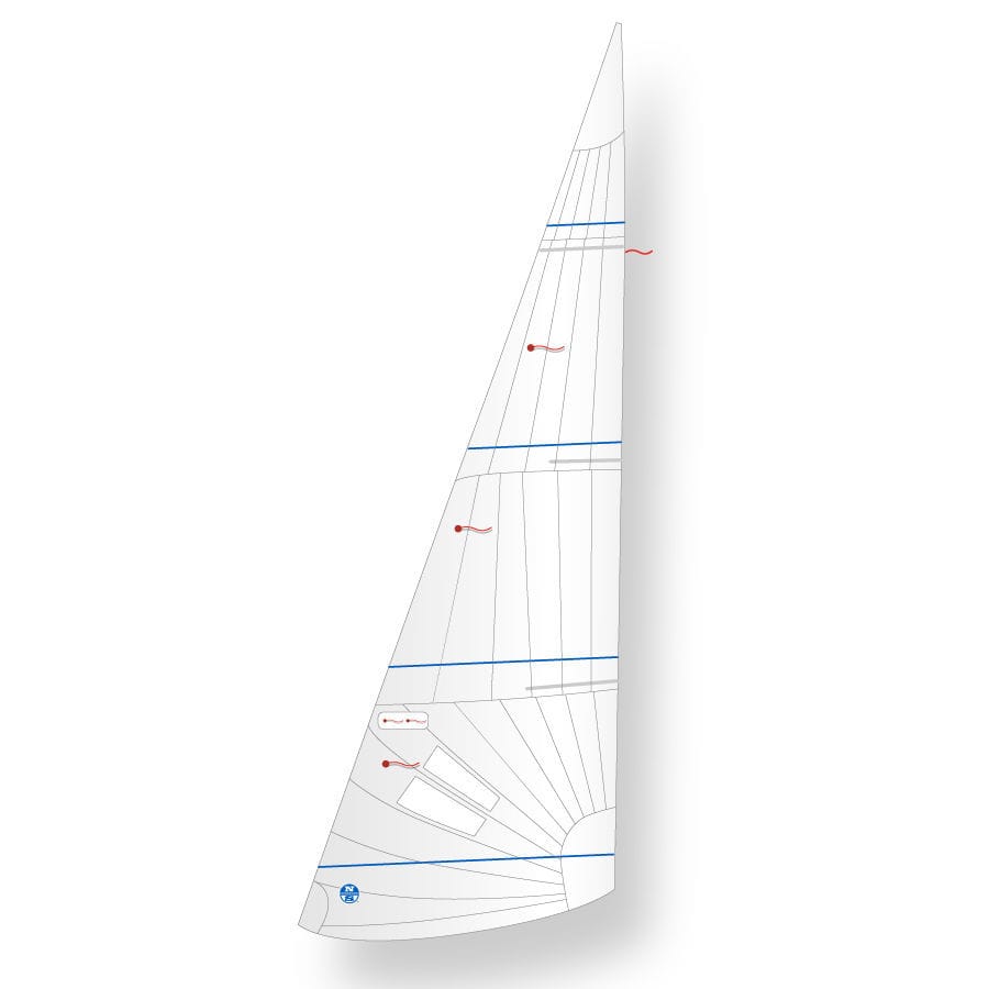 Foc - LM-6R - North Sails Sailmaking - pour voilier monotype / coupe ...