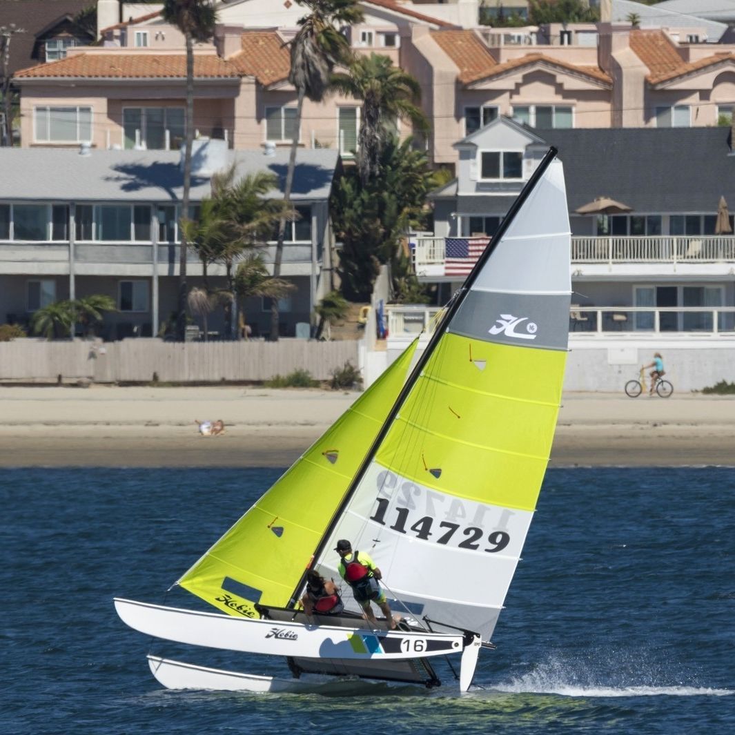 Catamaran de sport de régate - Hobie Cat USA - solitaire / simple ...