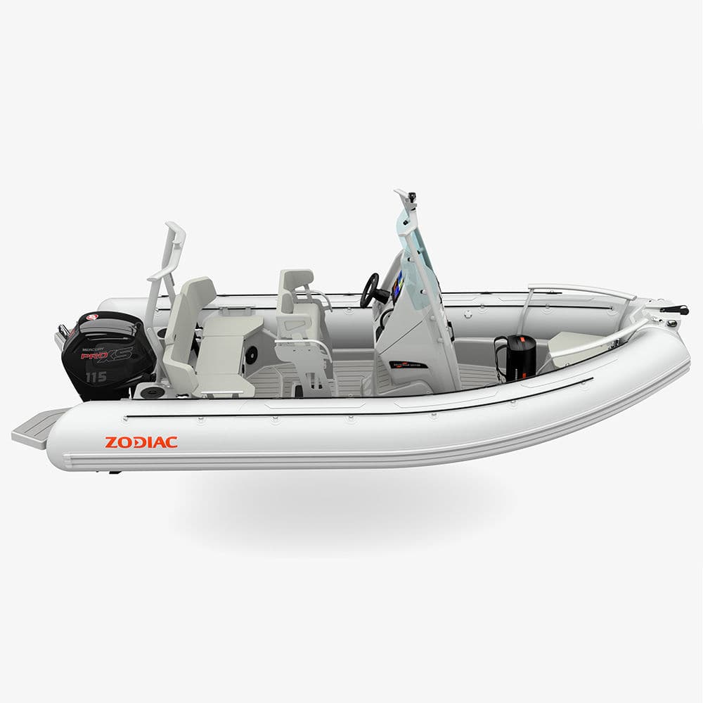 Bateau pneumatique hors-bord - 5.5 GULFSTREAM - ZODIAC - semi-rigide ...