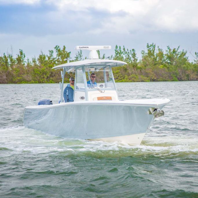 Vedette hors-bord - 320CC - Cobia - bimoteur / open / à console centrale