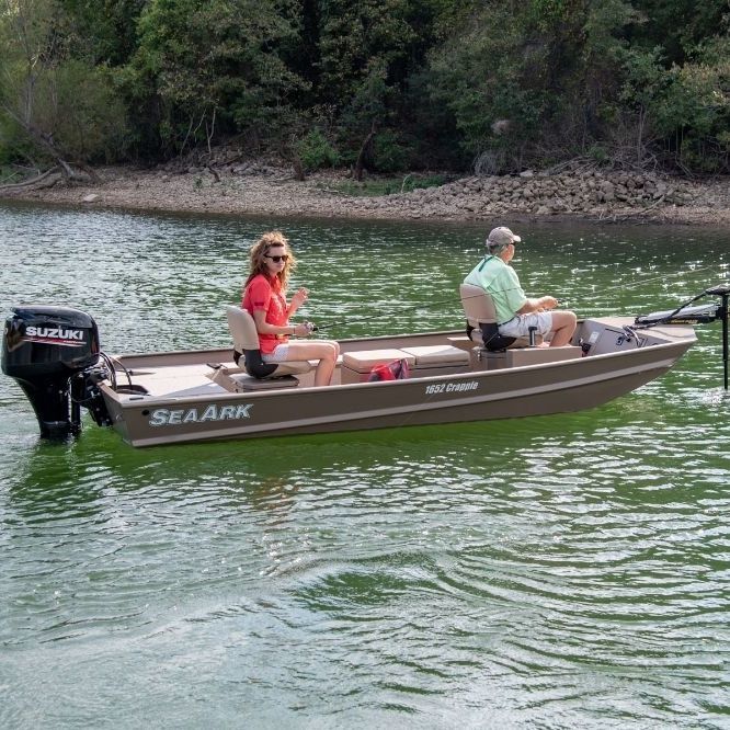 Crappie boat hors-bord - 1652 Crappie - SeaArk Boats - open / de pêche ...