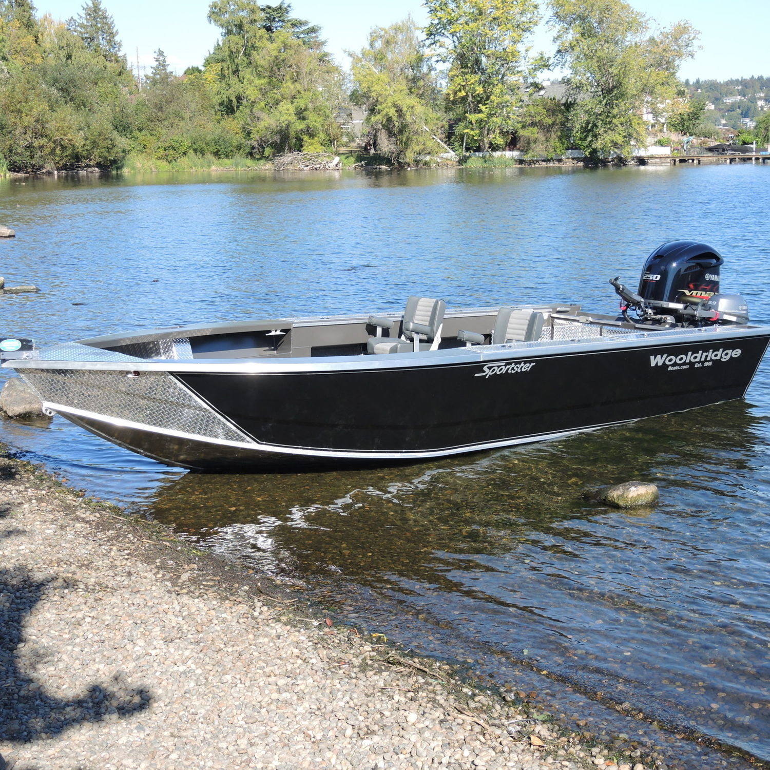 Bateau de pêche-promenade hors-bord - SPORTSTER - Wooldridge - open / à ...