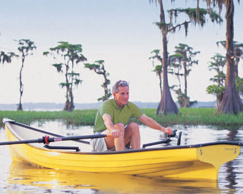Bateau d'aviron traditionnel - HERITAGE 15 CARBON - Little River - skiff