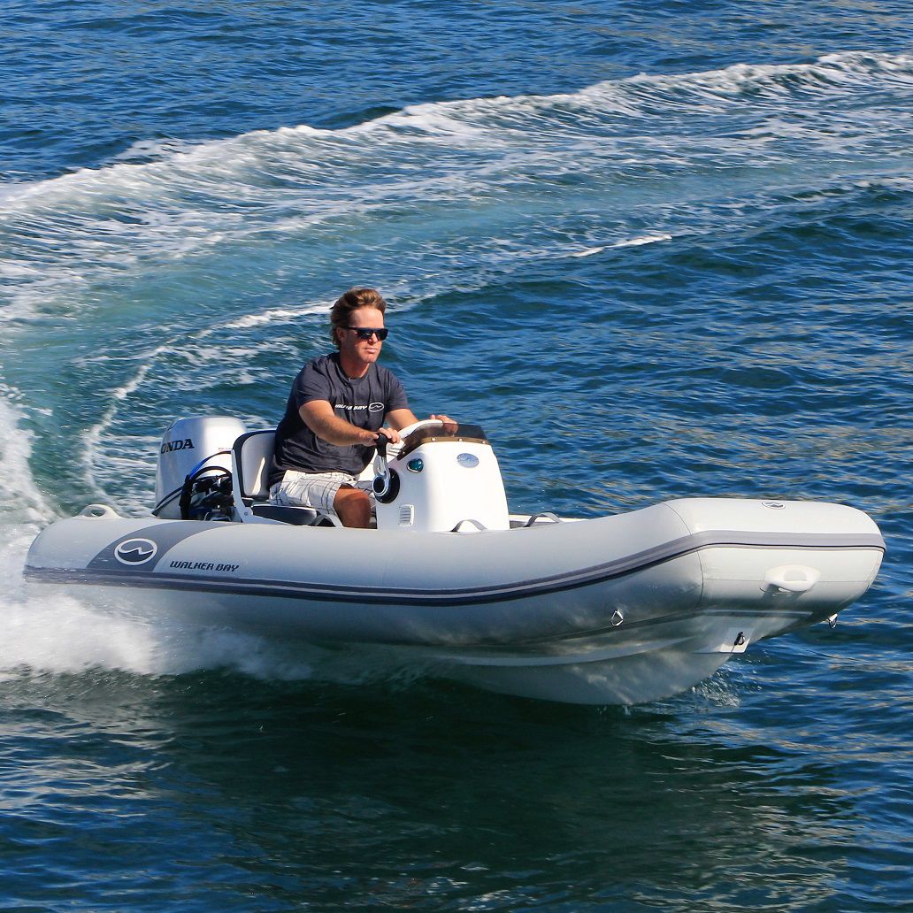 Bateau pneumatique hors-bord - 365 STX Deluxe - Walker Bay Boats - semi ...