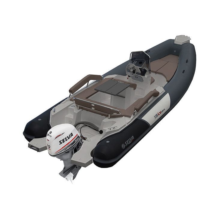 Bateau pneumatique hors-bord - 19 LV PLUS ULTRA - Selva Marine - Ribs ...