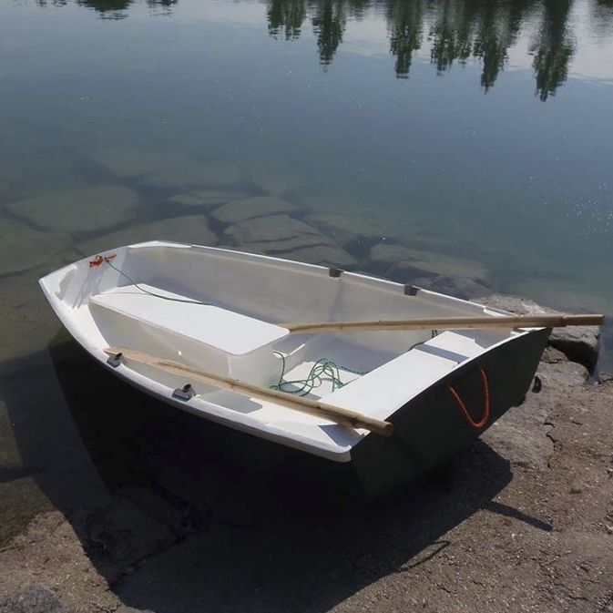 Canot à rames de pêche - Micro Petrel 8 - Devlin - en contreplaqué