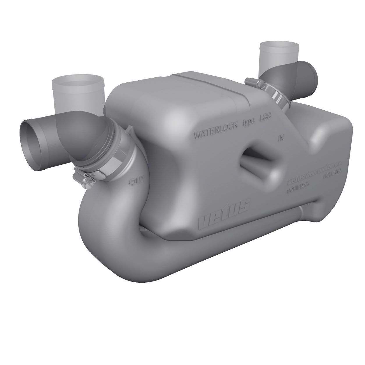 Silencieux d'échappement pour bateau - LSS series - VETUS