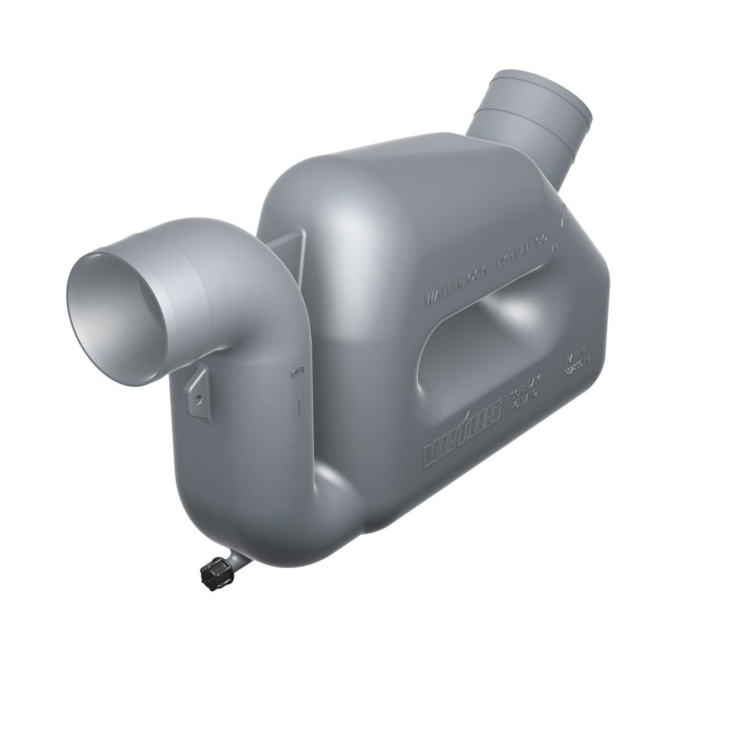 Silencieux d'échappement pour bateau - WLOCKL50S - VETUS