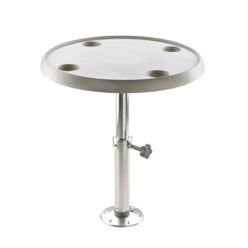 Table pour bateau - TPM5070 - VETUS - ajustable / amovible / en aluminium