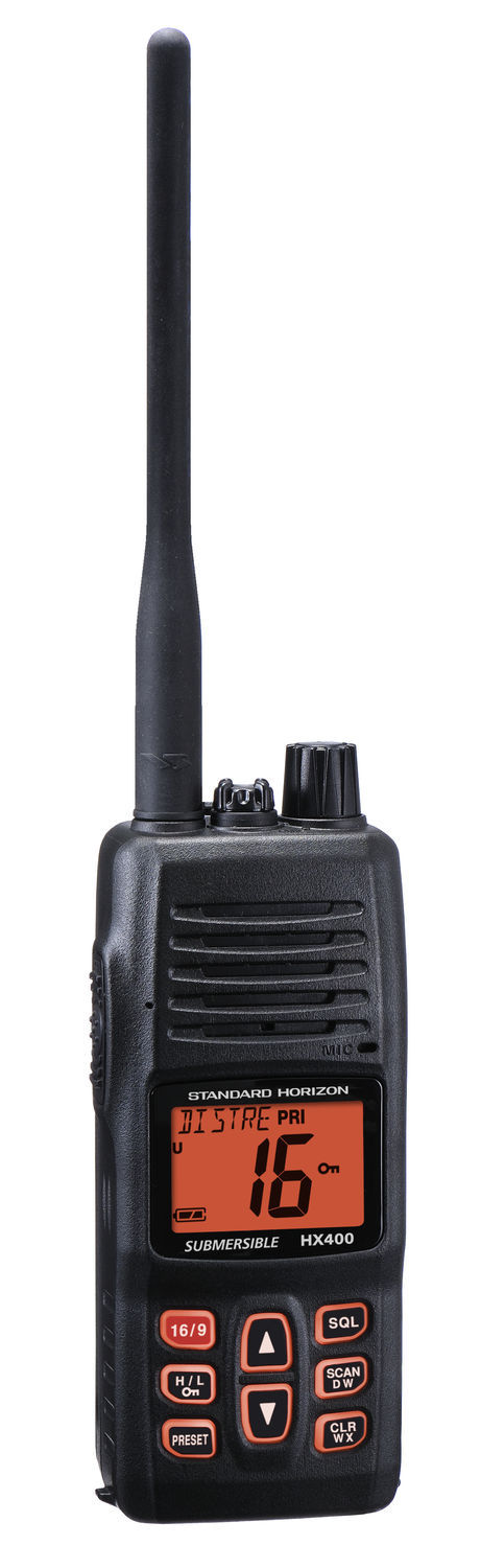 Radio marine - HX400 - Standard horizon - portable / VHF / submersible