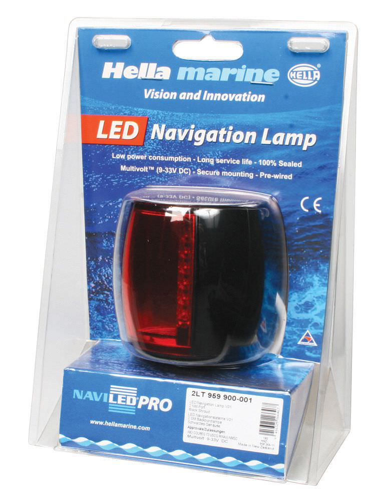 Feu de navigation pour bateau - 2 NM NAVILED PRO - Hella Marine - à LED ...
