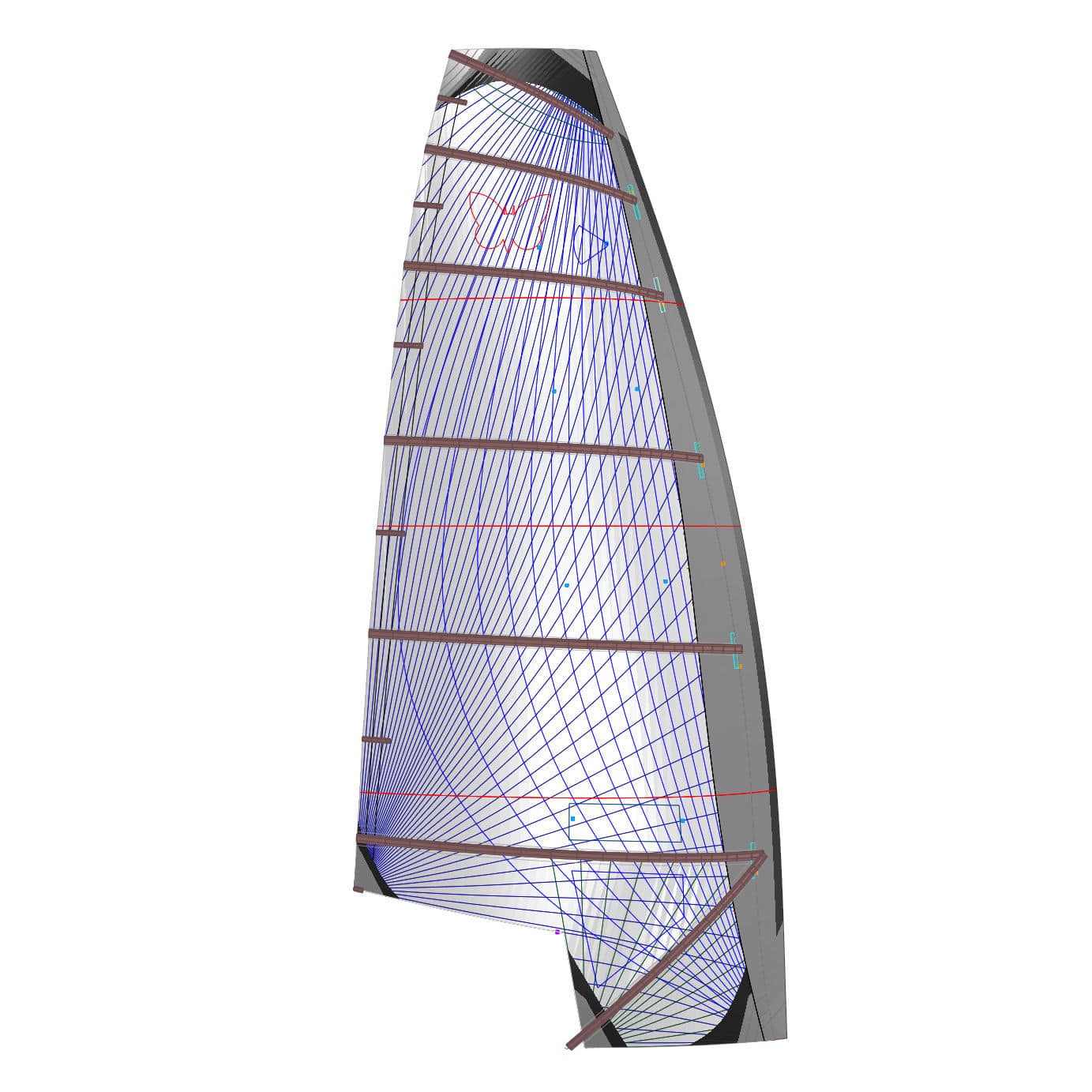 Grand-voile - Doyle - voile d'avant / pour quillard de sport monotype ...