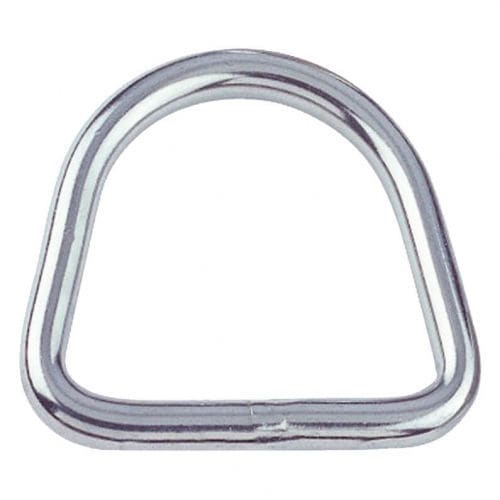 Anneau pour voilier - 8274 - MPI-INOX - en forme de D / cordage max. : 8 mm