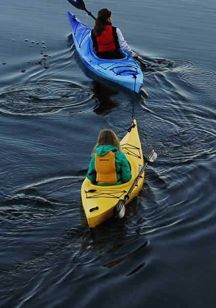 Kayak rigide / de mer / monoplace / pour enfant - GUPPY - Clear Water ...