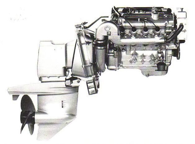 Moteur stern-drive - B130 - BMW Marine - essence / plaisance