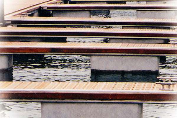 Flotteur pour ponton - Walcon Marine - en béton