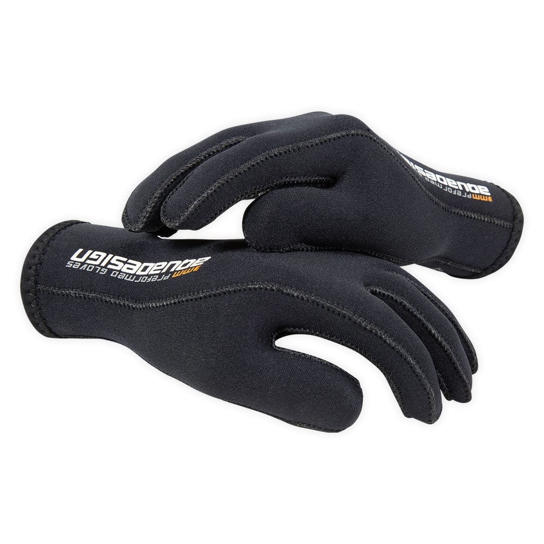 Gant de sport nautique - BLACKOUT - AQUADESIGN - en néoprène
