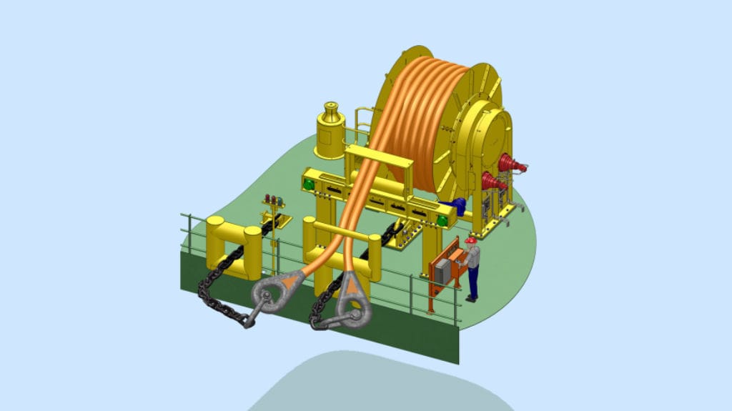 Treuil pour navire / de stockage / à entraînement hydraulique - Hawser ...