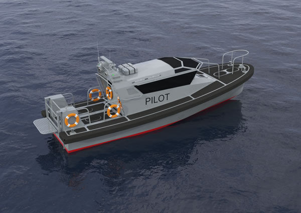 Bateau pilote - ALN HZ 007 - Alnmaritec - in-bord