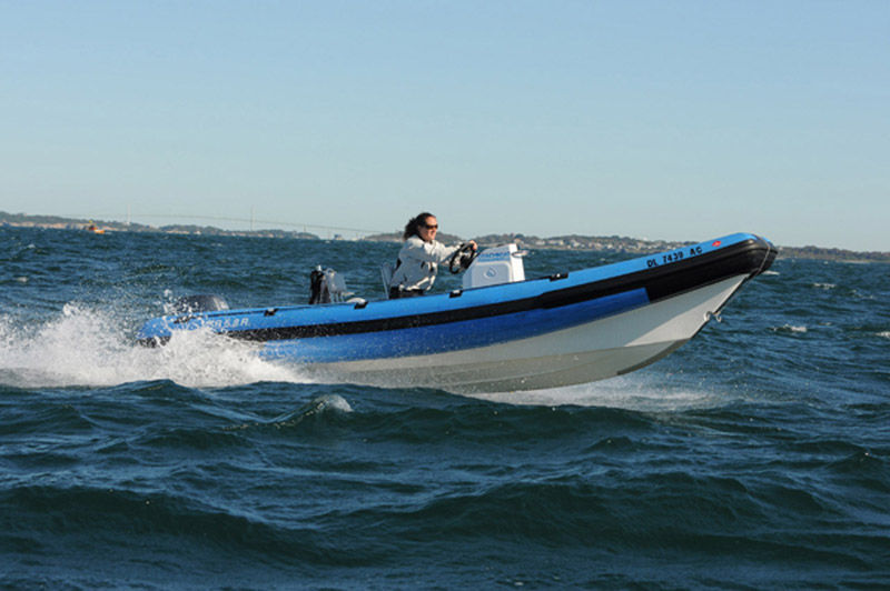 Bateau pneumatique hors-bord - VSR 5.8R - Veryslenderrib - semi-rigide ...