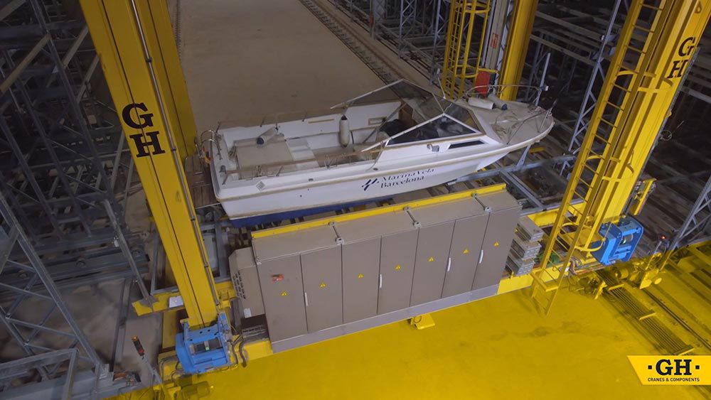 Ascenseur pour port à sec - Automated - GH Cranes & Components