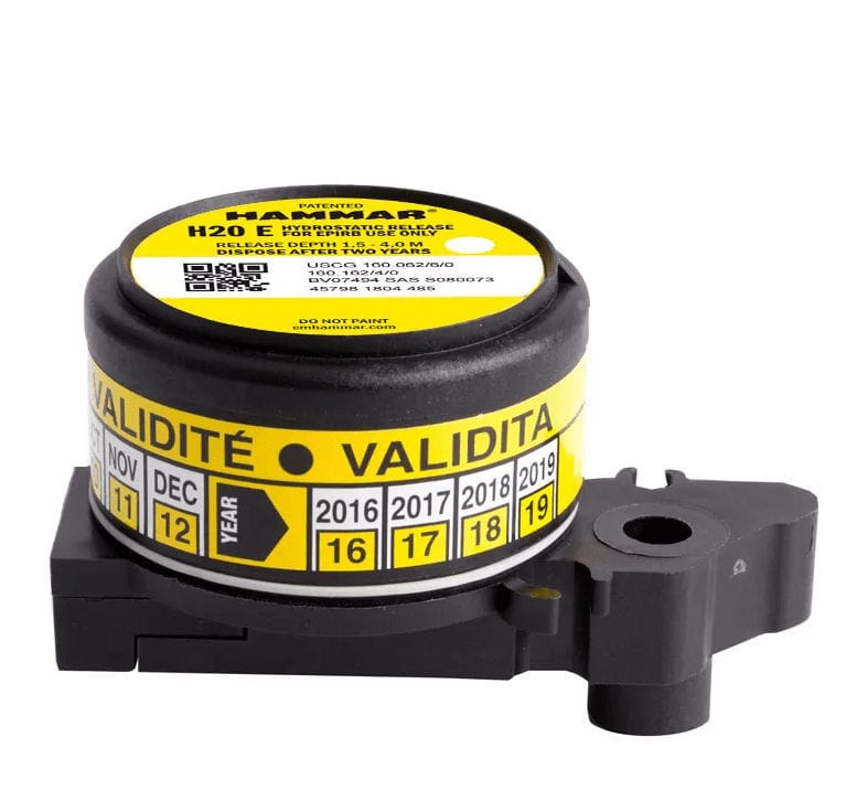 Système de largage EPIRB - HE-0107 - Hammar - hydrostatique / pour navire