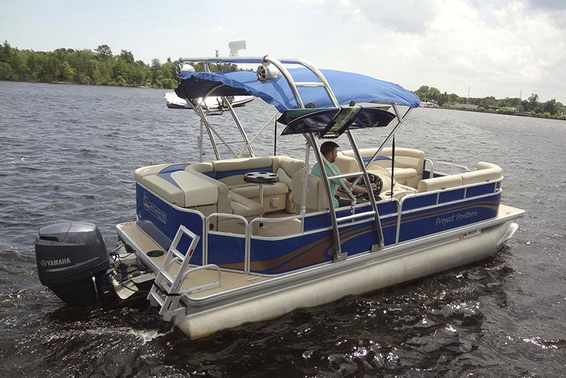 Roll-bar pour bateau ponton - PONTOON - Atlantic Towers