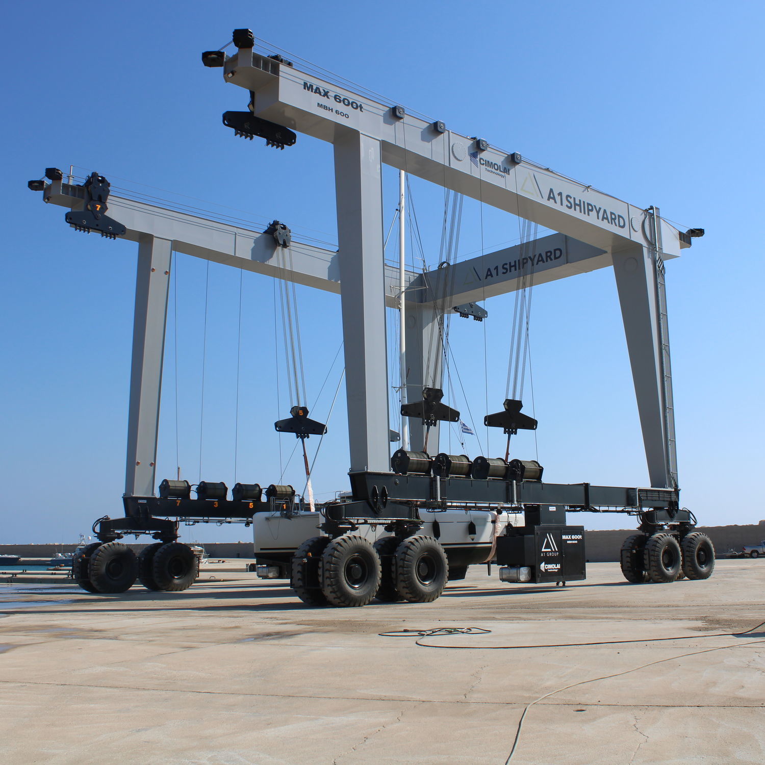 Travel lift contrôlé à distance - MBH 600 - CIMOLAI TECHNOLOGY SPA
