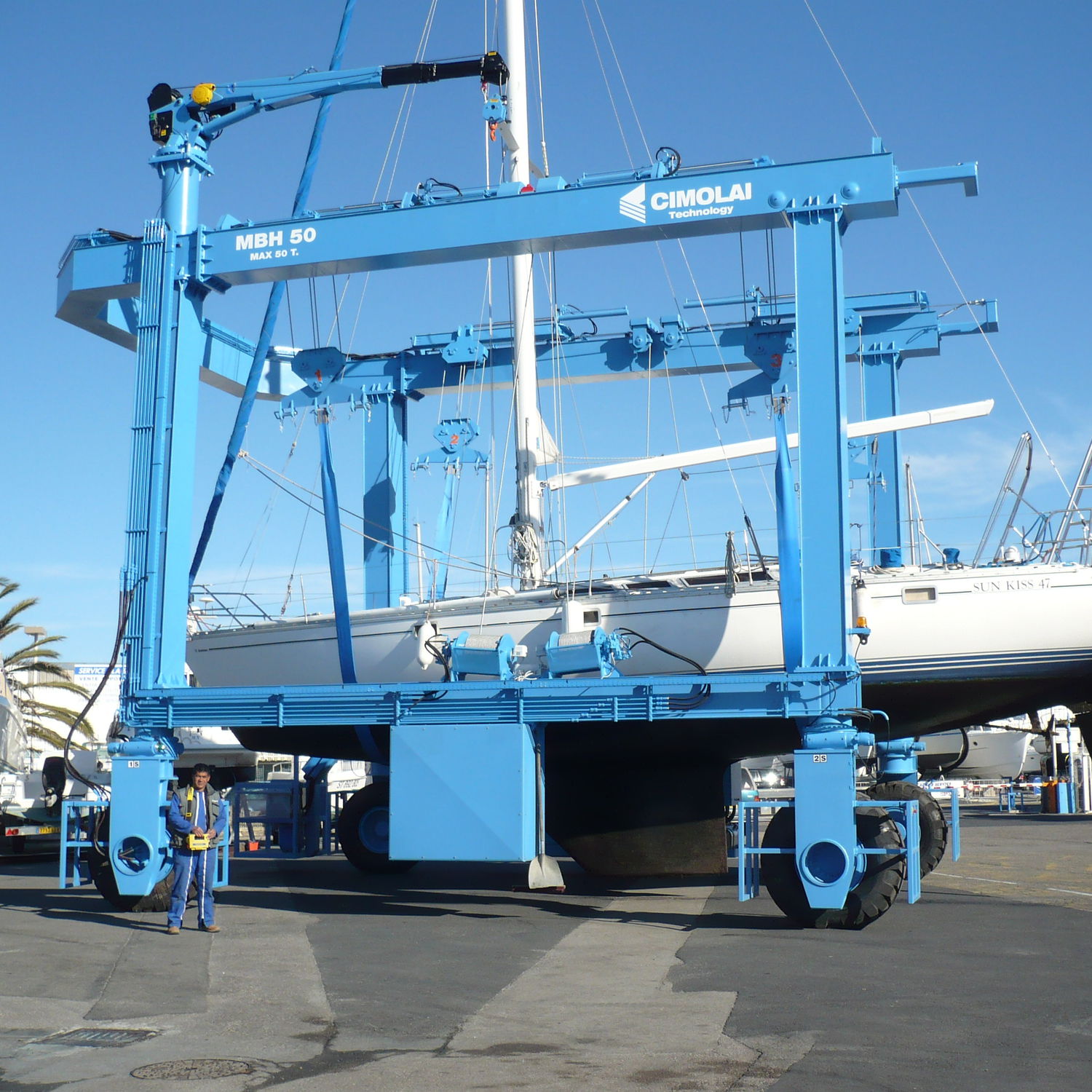 Travel lift - MBH 50 A - CIMOLAI TECHNOLOGY SPA
