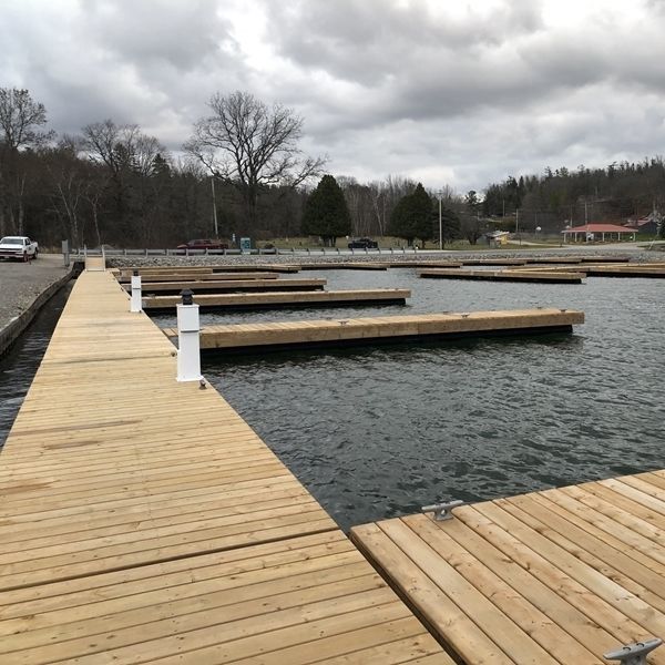 Ponton flottant - CONOLIFT - d'amarrage / pour marina / en polyéthylène