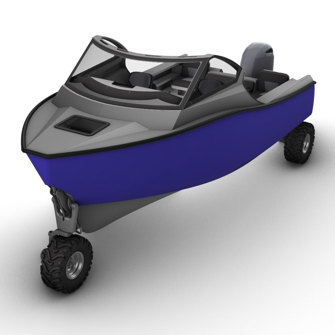Bateau de pêche-promenade hors-bord - CUDDY 6.5M - Sealegs ...
