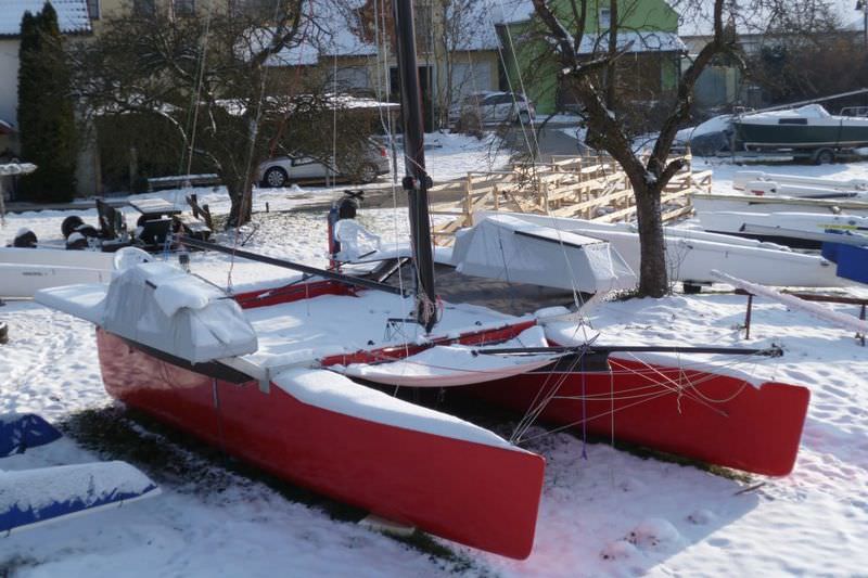 Catamaran de sport pour raid côtier - EAGLE 24 OCEAN - Eagle Catamarans ...
